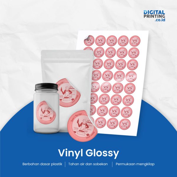Cetak Label Sticker Kemasan – Digital Printing