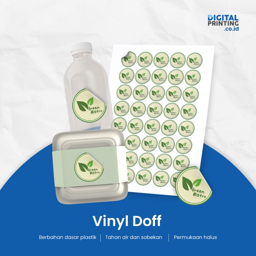 Cetak Label Sticker Kemasan – Digital Printing
