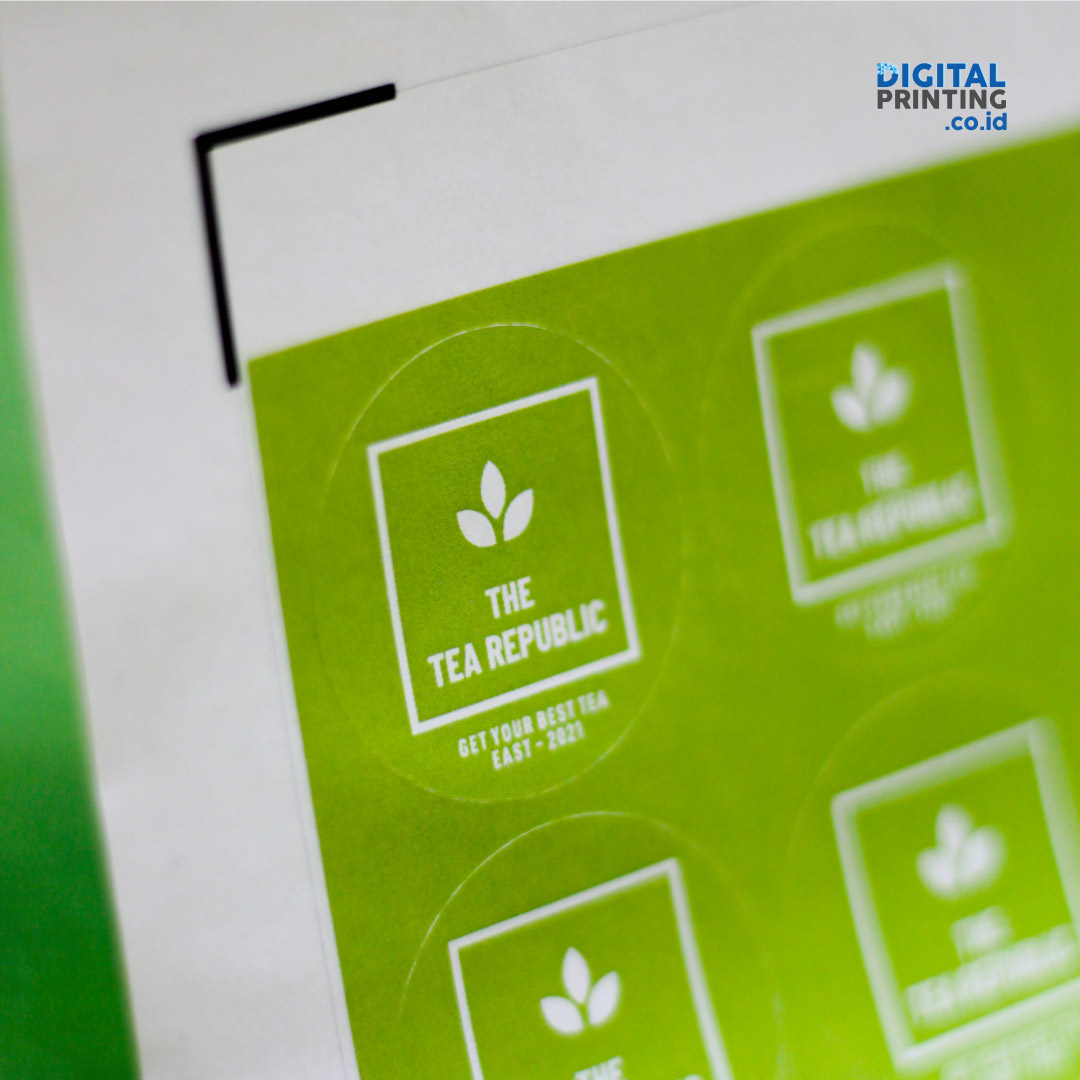 Stiker Label - Digital Printing