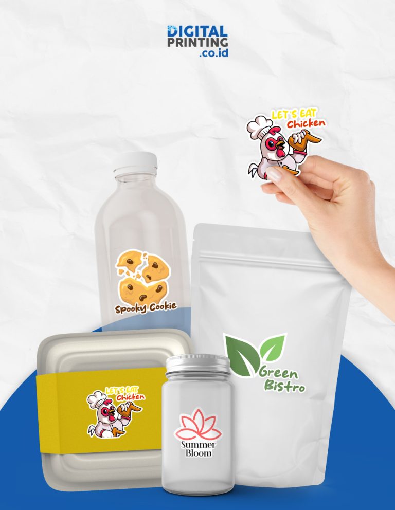 Stiker Label - Digital Printing