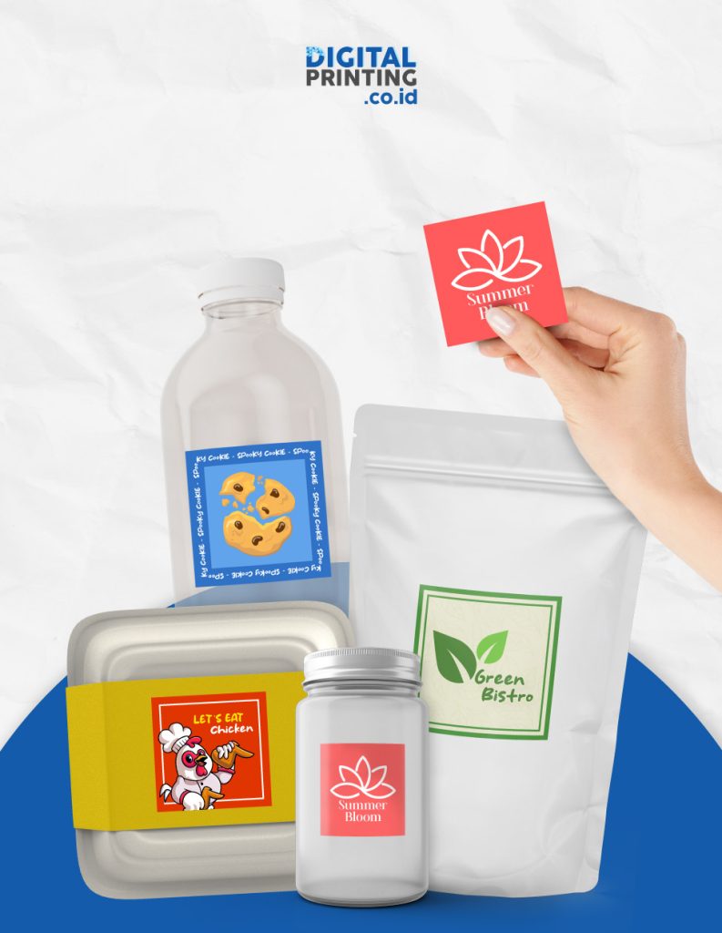 Stiker Label - Digital Printing